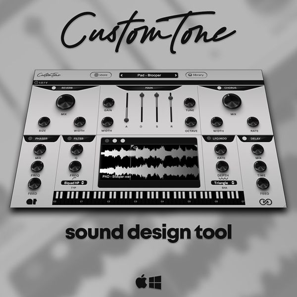 Audio Tech Hub - CustomTone (VSTi) - Royalty-Free Samples | r-loops.com